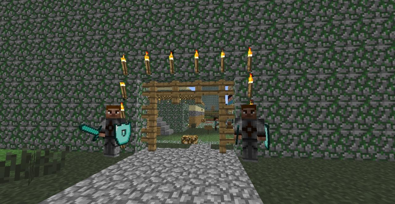 boss batlle (custom npc map) Minecraft Map