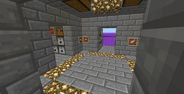 Pixel Art Battle Arena Minecraft Map