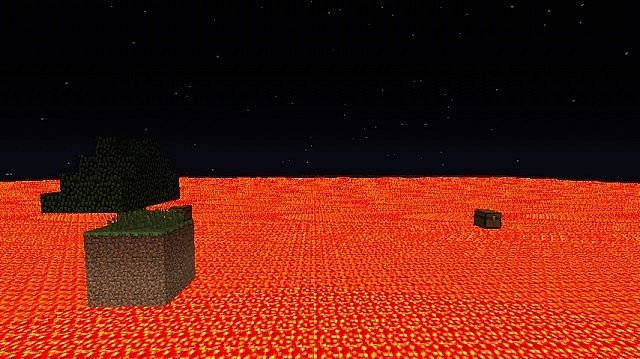 Lava BLOCK !!! MineCraft 1.4.6 Minecraft Map