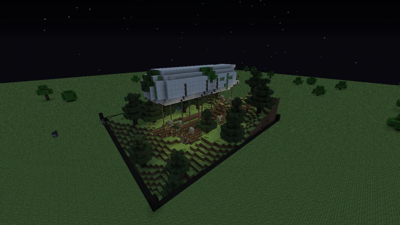 Crashed Air Ship Minecraft Map