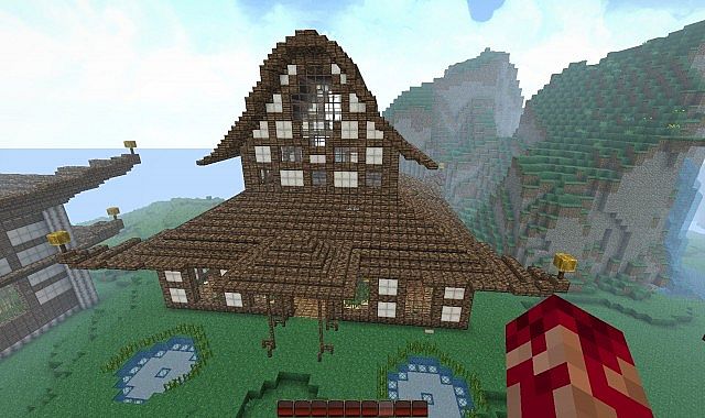 Japanese Buildings Minecraft Map