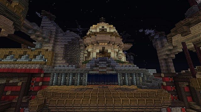 ORIGINAL {STEAM-PUNK} BUILD Flying Theater Boat 'PRIMA VISTA' Minecraft Map
