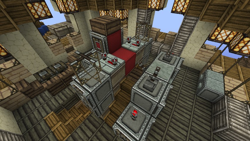 ORIGINAL {STEAM-PUNK} BUILD Flying Theater Boat 'PRIMA VISTA' Minecraft Map