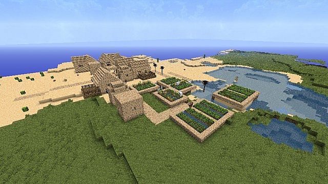 Village Spawn Minecraft Map
