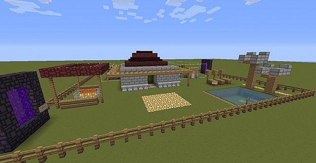 Mega Survival 1.4.7 Minecraft Map