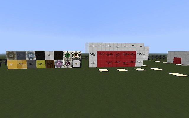 Portal 2 Minecraft Map