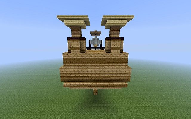 Jabba's SteamPunk Barge Minecraft Map