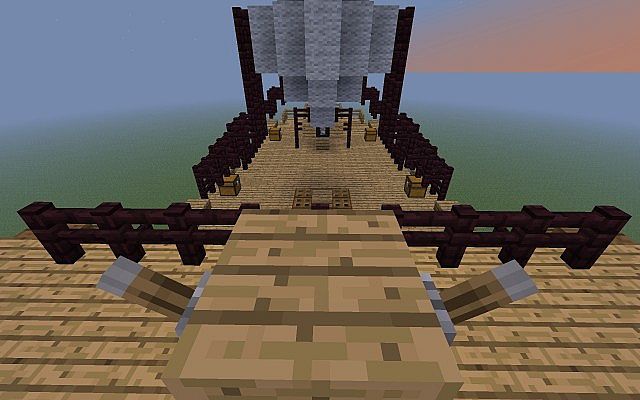Jabba's SteamPunk Barge Minecraft Map