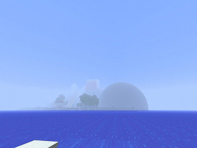 Skypiea in minecraft (One piece) Minecraft Map