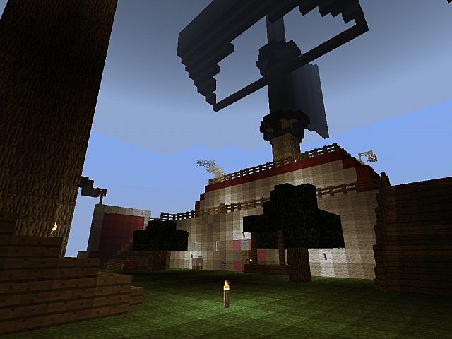 Skypiea in minecraft (One piece) Minecraft Map