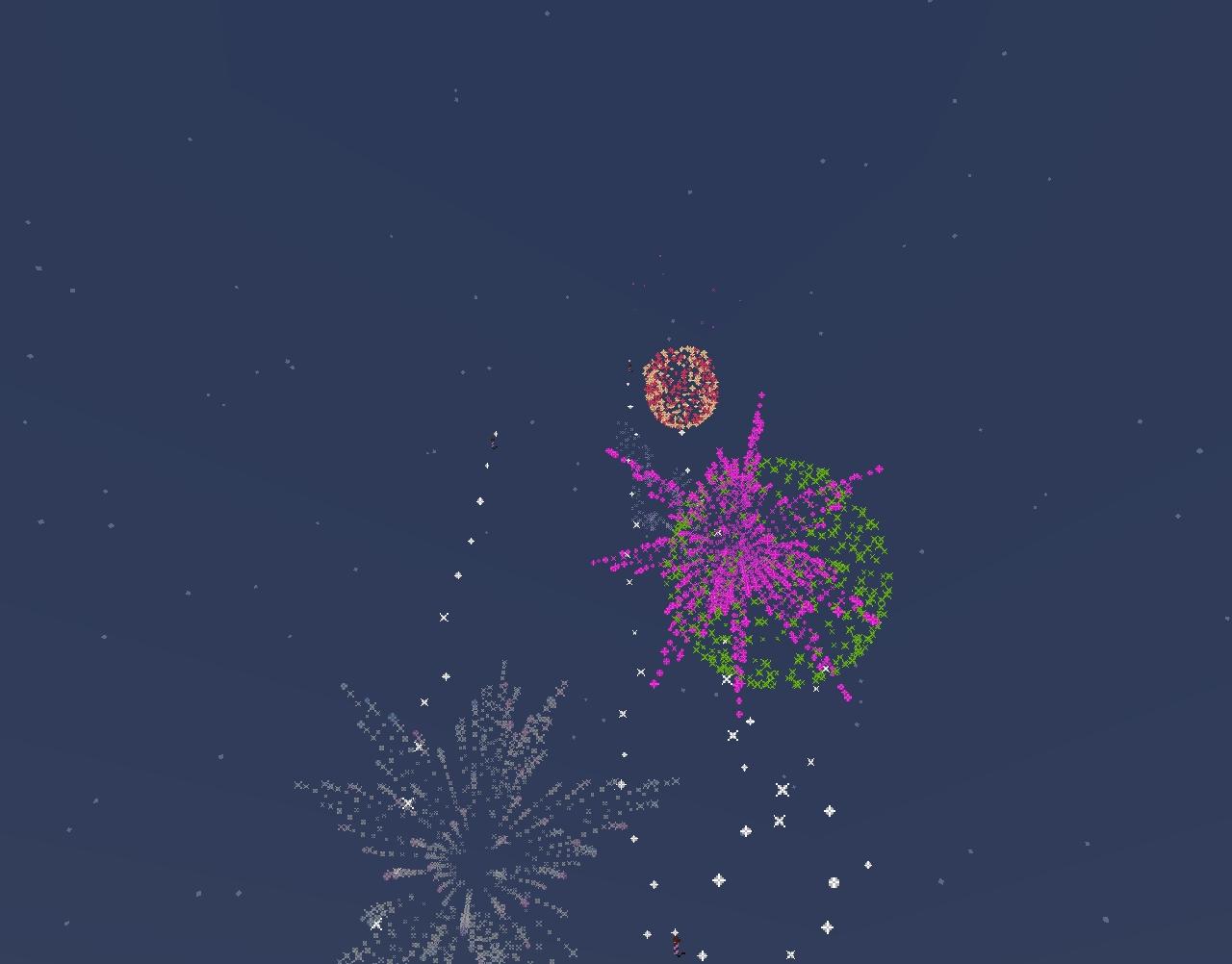 NON STOP FIREWORKS Minecraft Map