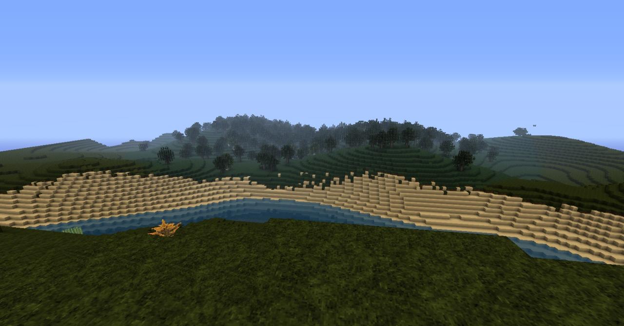 World Hole design. Minecraft Map