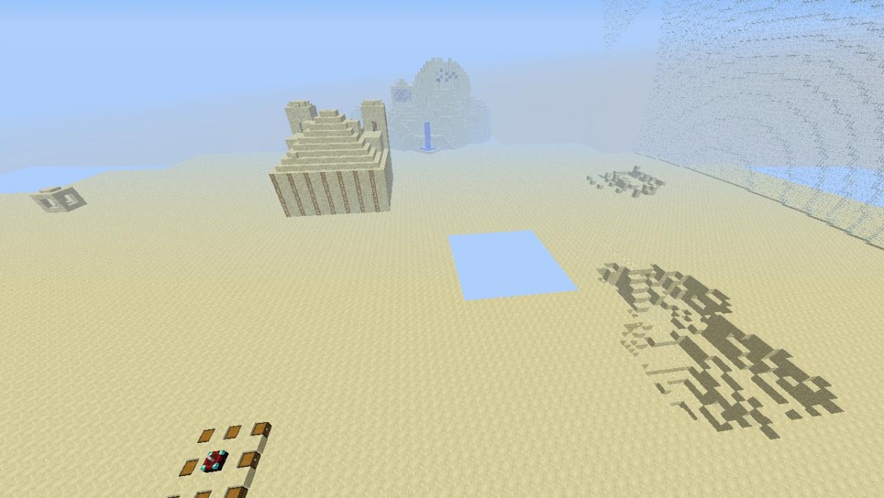 [WIP]Hunger Games Desert Map Minecraft Map