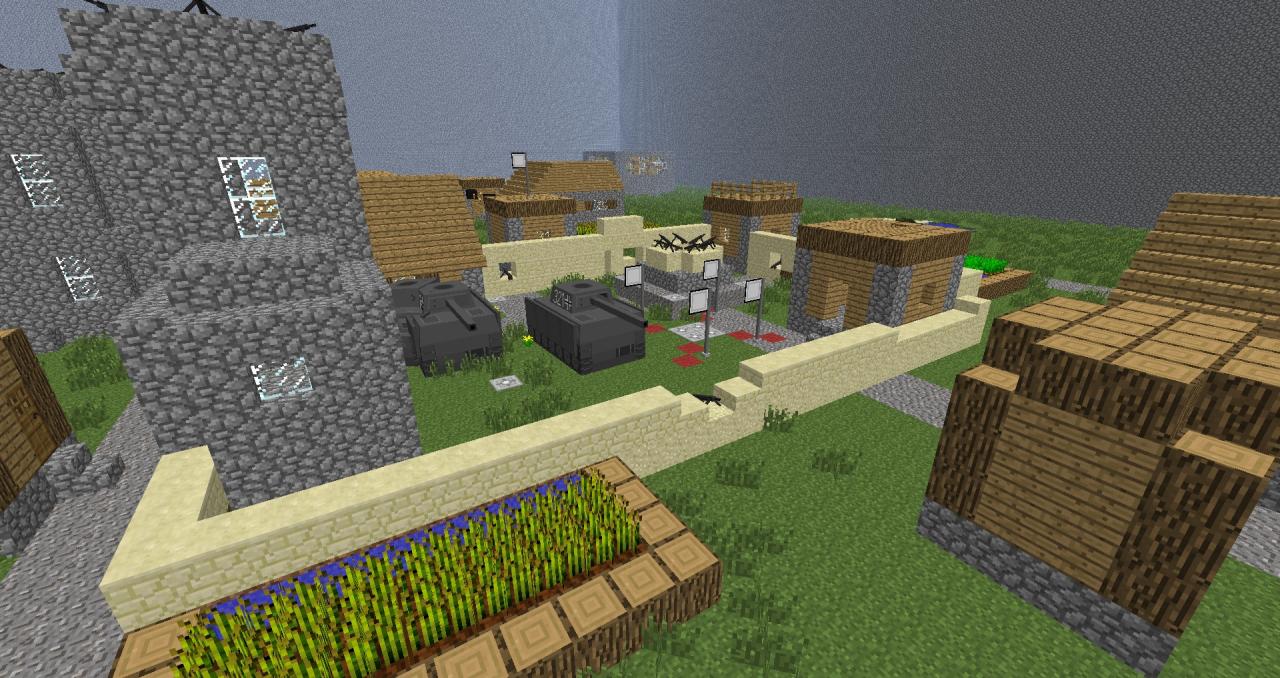 flans mod map (pvp map) Minecraft Map