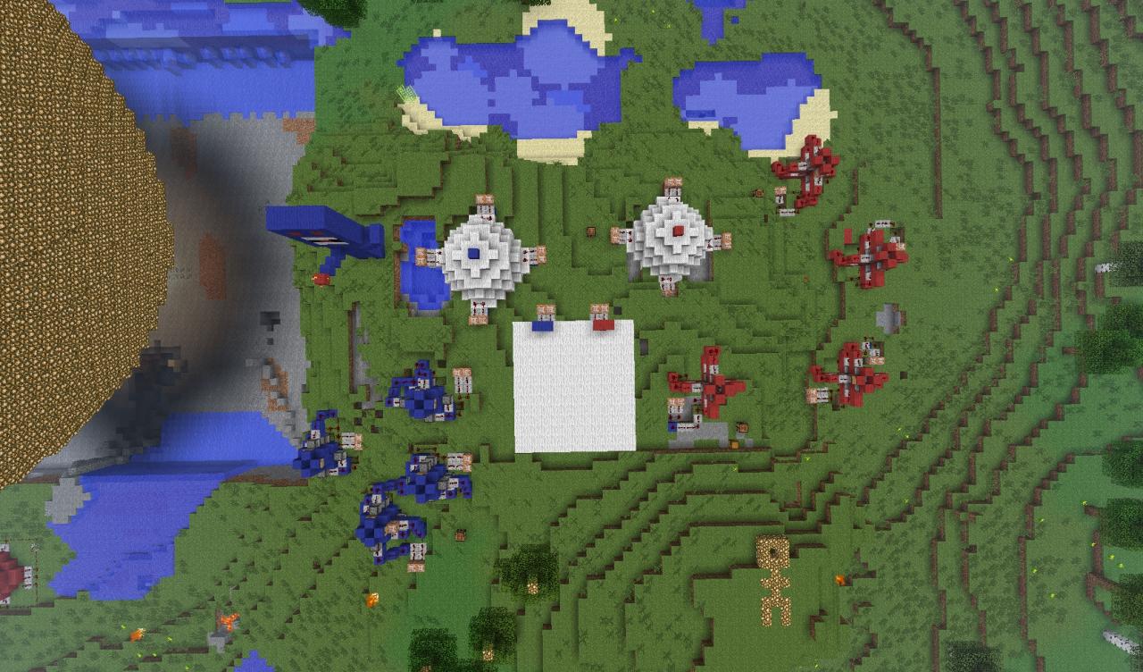 Nether PvP Arena [1.4 ] Minecraft Map