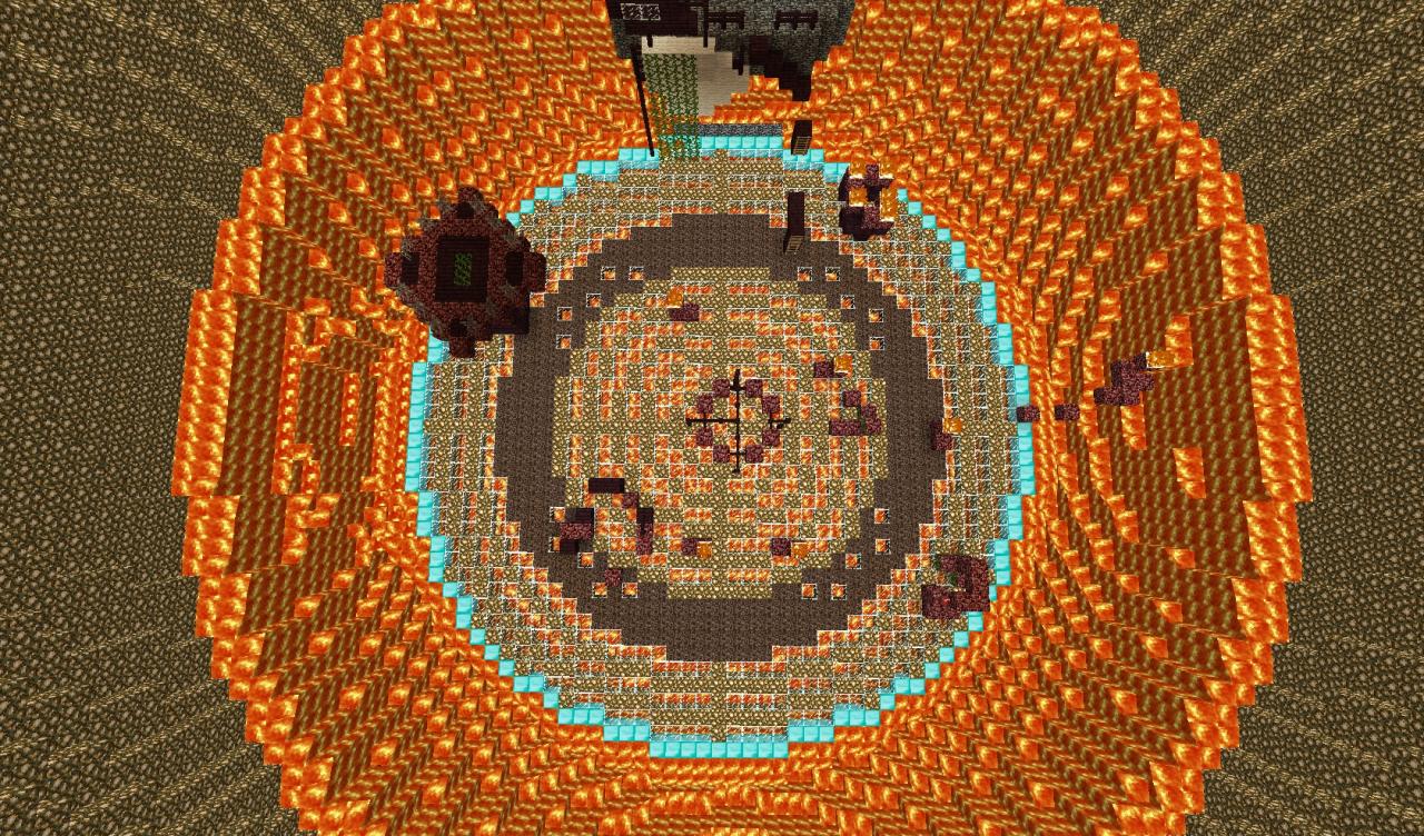 Nether PvP Arena [1.4 ] Minecraft Map