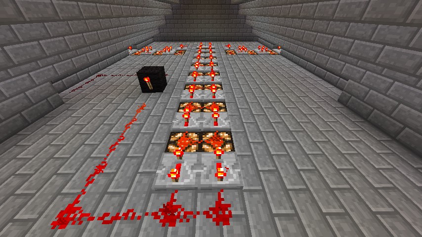 Redstone-lit House Minecraft Map