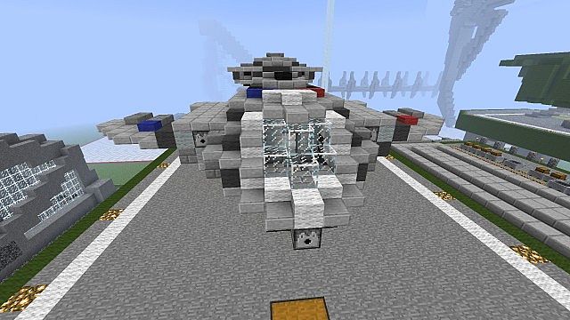 Halo ODST UNSC Police Pelican Minecraft Map