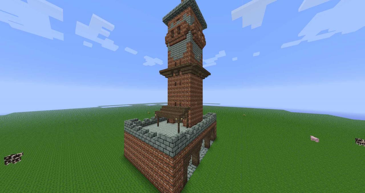 Trindle - Standard Brick Tower Minecraft Map