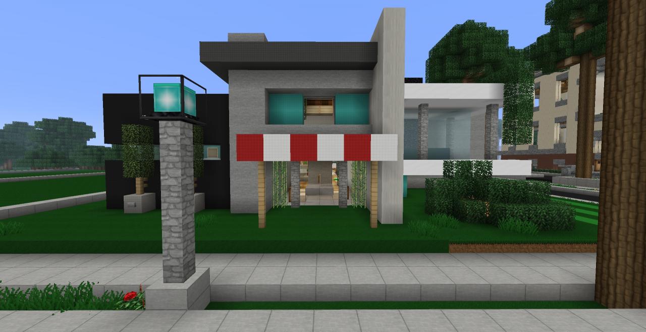 Sequence | a modern city home Minecraft Map