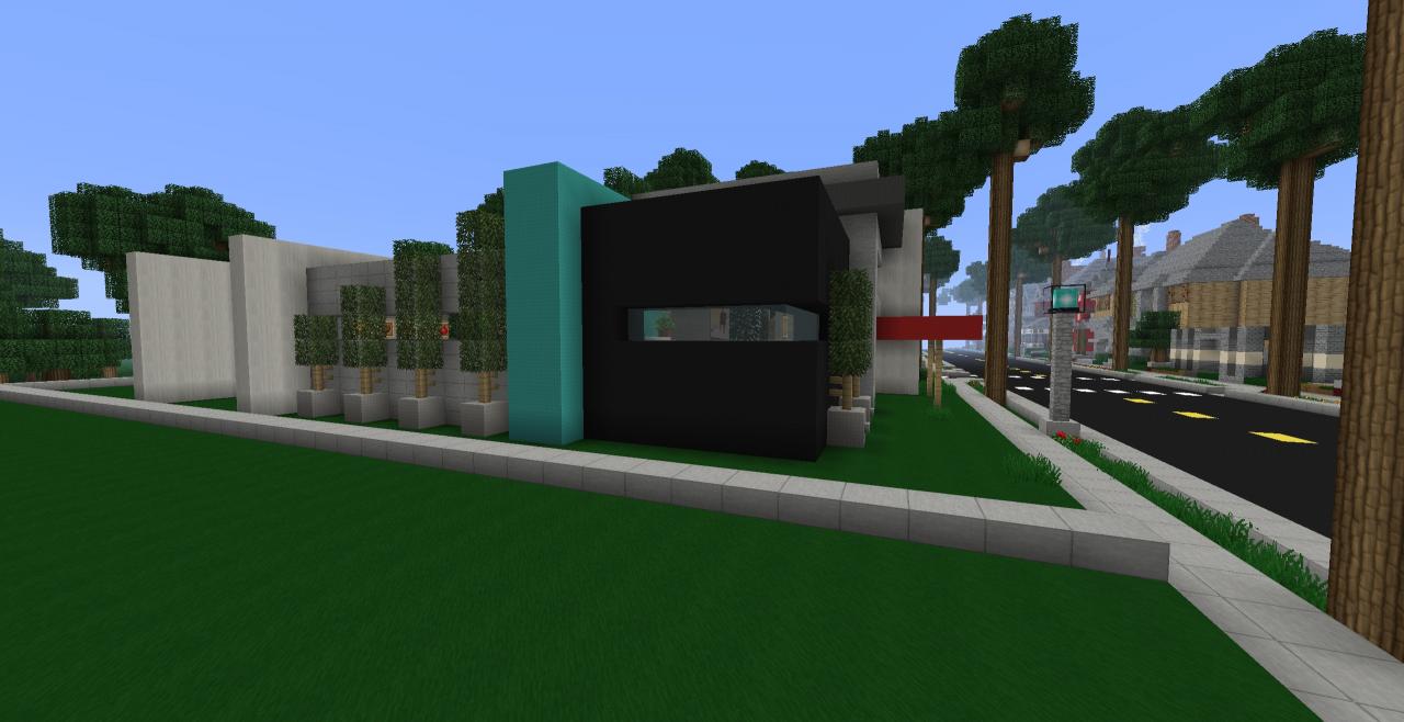 Sequence | a modern city home Minecraft Map