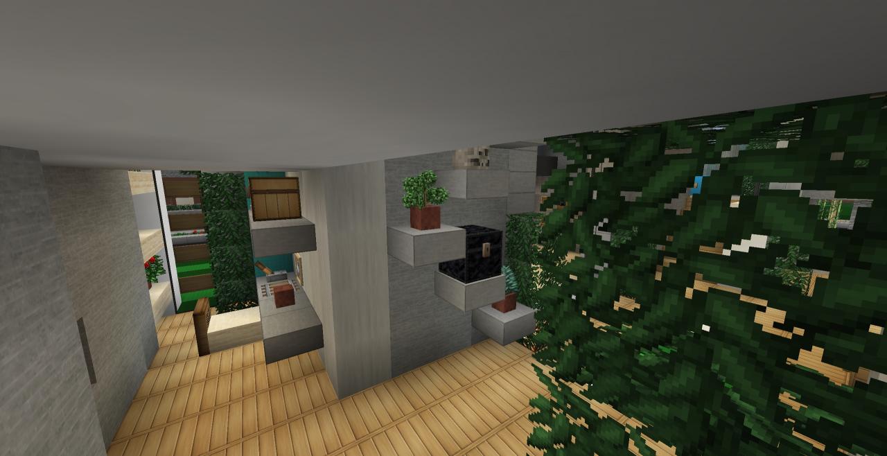 Sequence | a modern city home Minecraft Map