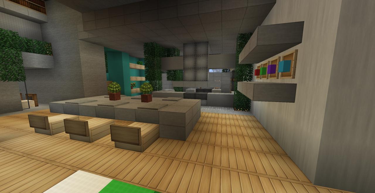 Sequence | a modern city home Minecraft Map