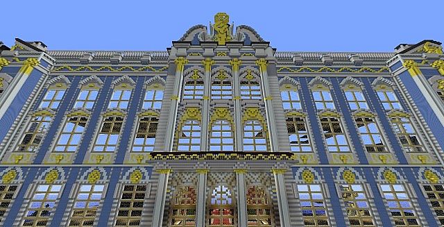 Blue Castle Minecraft Map