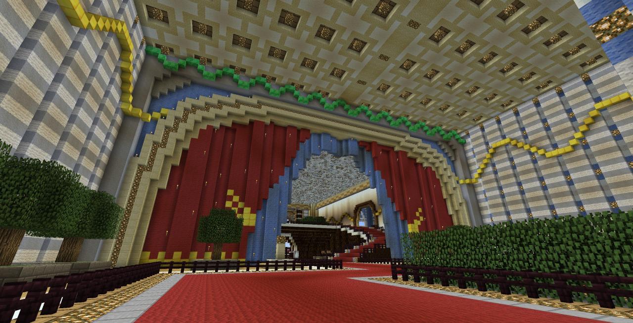 Blue Castle Minecraft Map