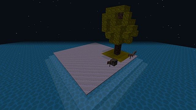 Alone In A Land Minecraft Map