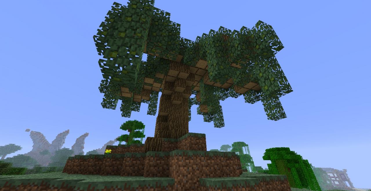 Small Weeping Willow Minecraft Map
