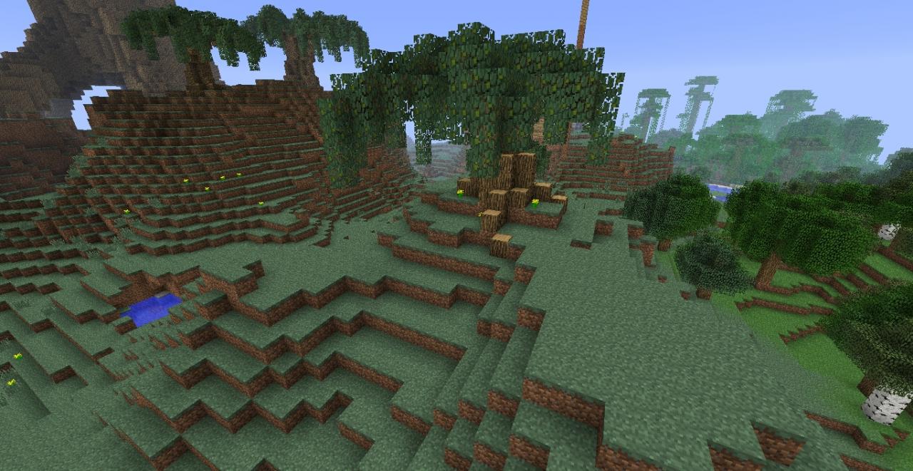 Small Weeping Willow Minecraft Map