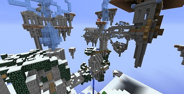 city of Air and Nature Minecraft Map