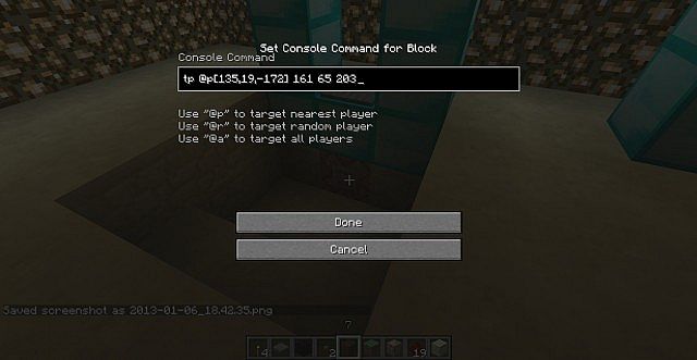 Working Teleporter Minecraft Map