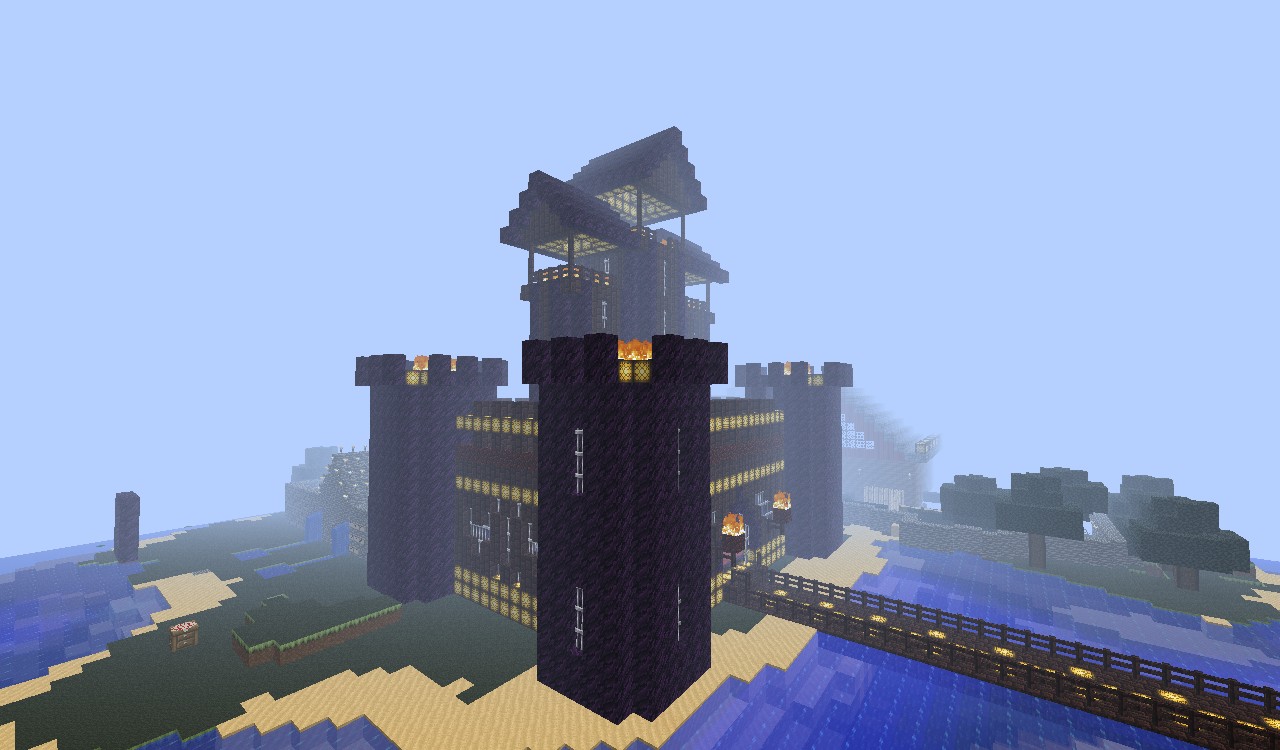 Evil medieval castle! Minecraft Map