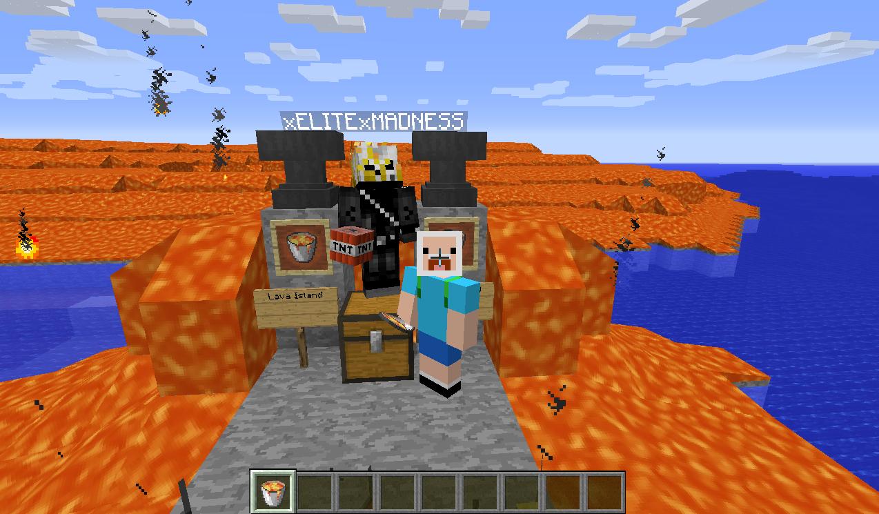Fun Time with TNT&Lava Minecraft Map