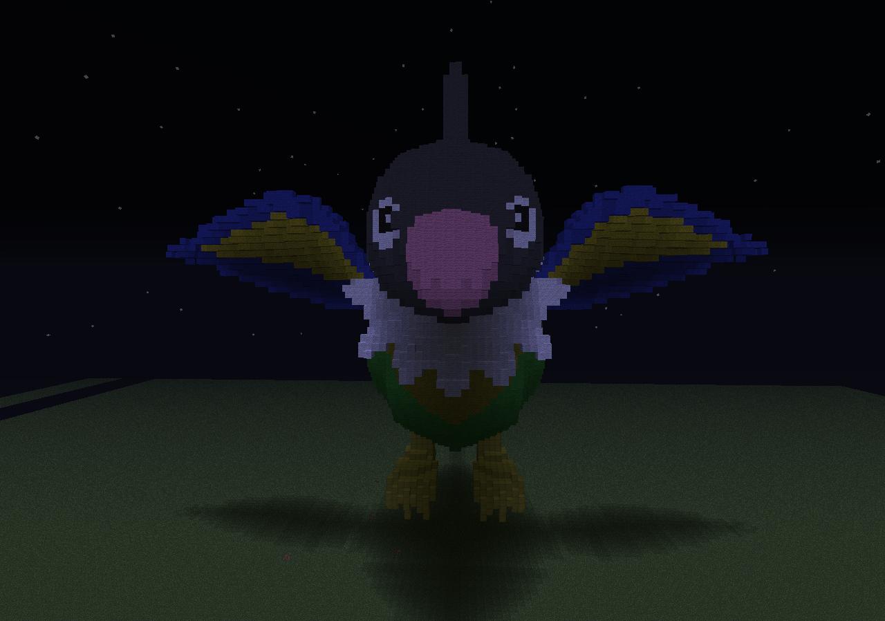 3D Chatot Minecraft Map