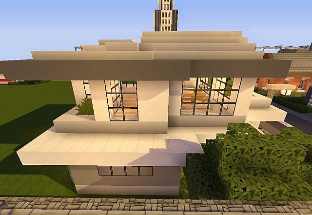 "Axulo" Modern House Minecraft Map