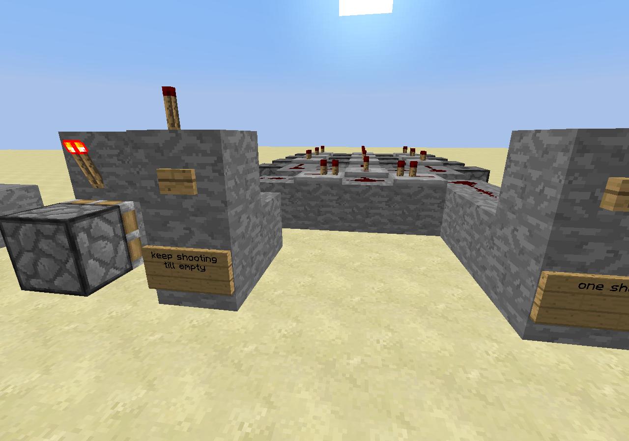Simple firework machine Minecraft Map