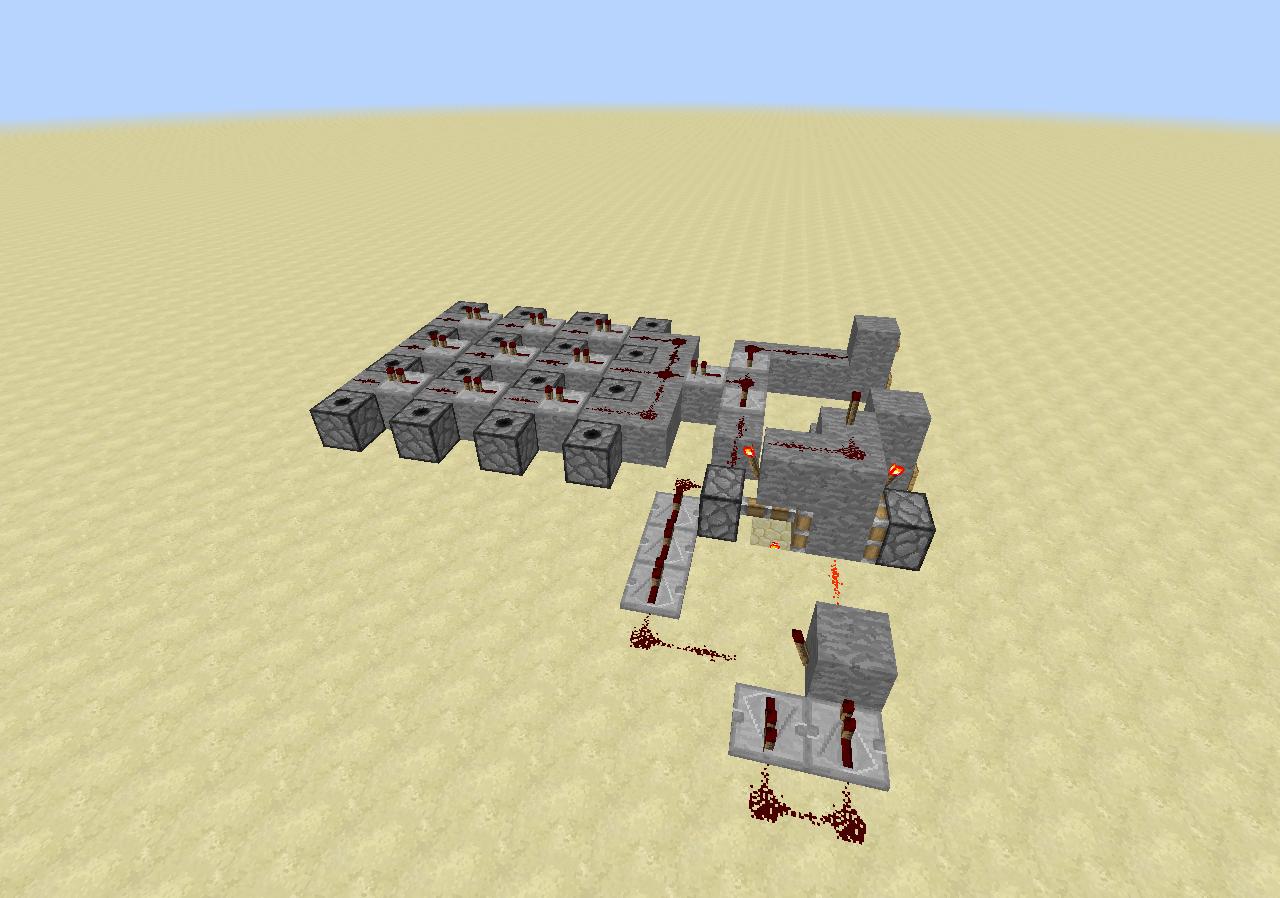 Simple firework machine Minecraft Map