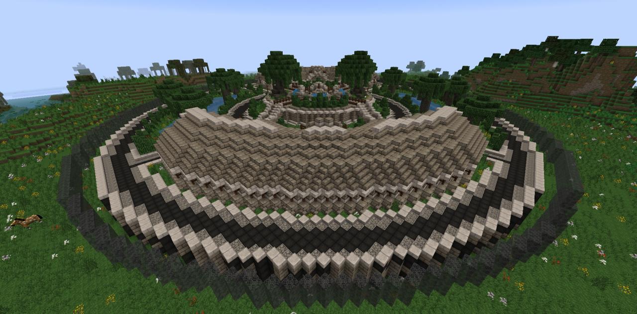 Faction Cylinder Spawn | Server Job Minecraft Map