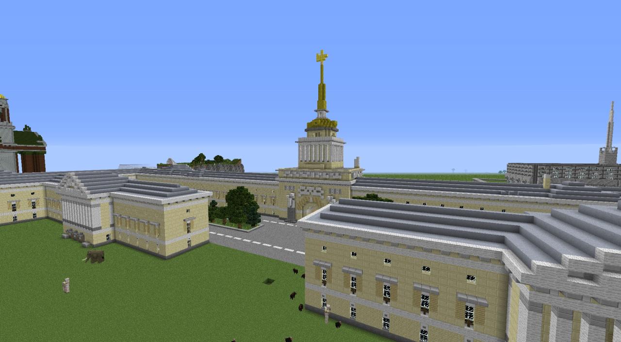Admiralteistvo - St.Petersburg Minecraft Map
