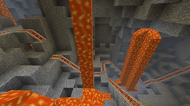 Mine System Ride Minecraft Map