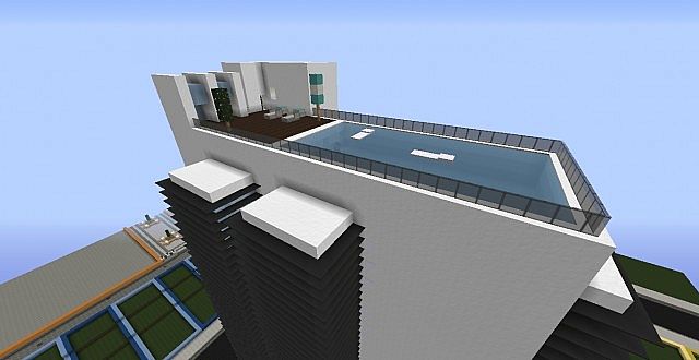 Club Black & White and Hotel NASA - Ultra modern skyscrapercomplex ...