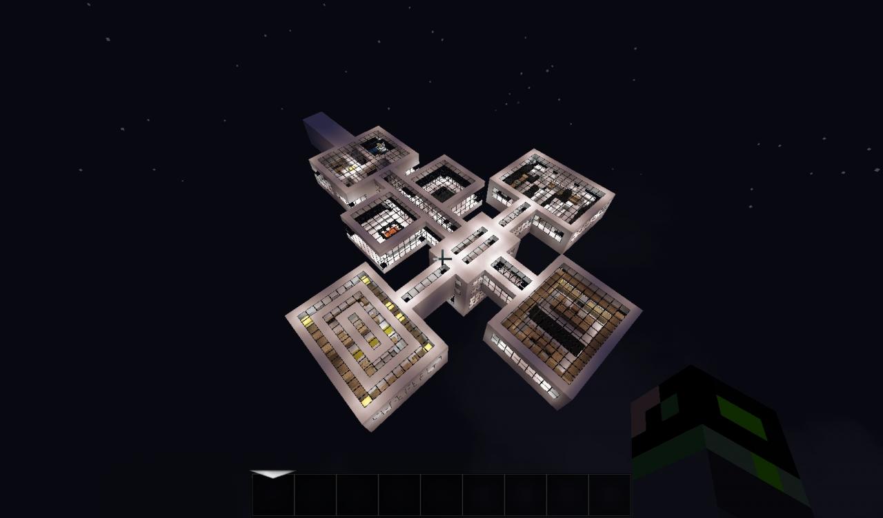 space station Minecraft Map