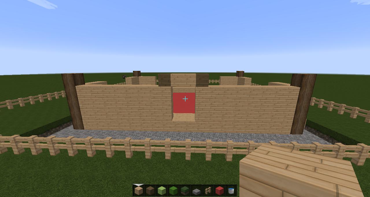 oak wood house Minecraft Map