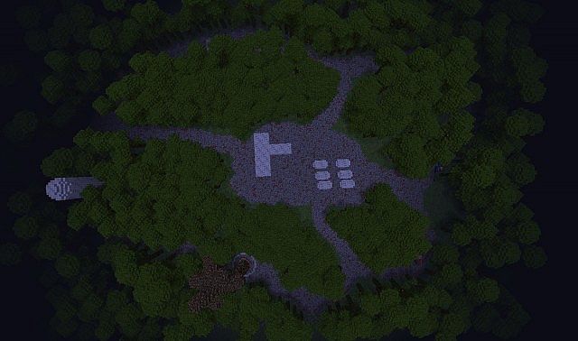 Slender Man Minecraft Map