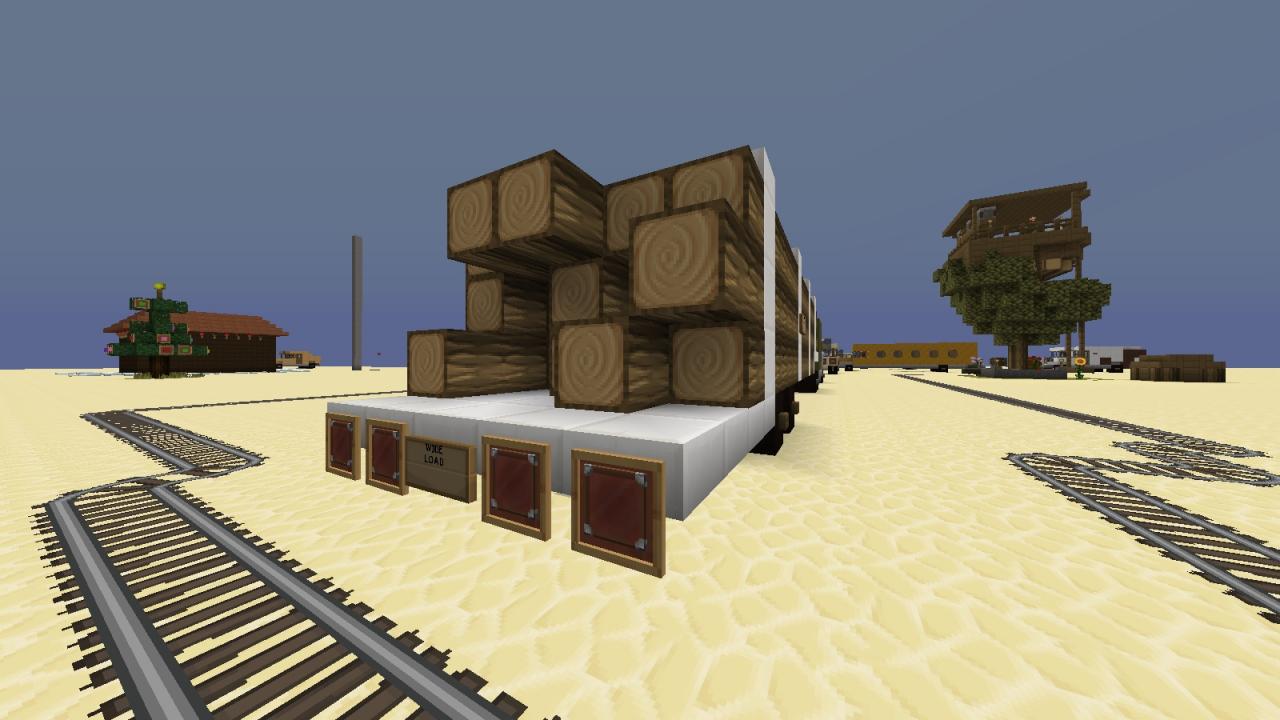 Lumber Truck Minecraft Map
