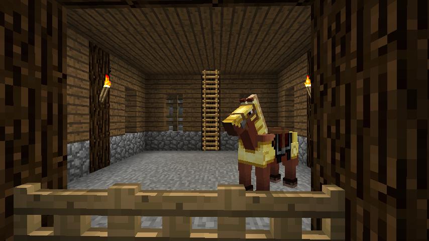 Steampunk stable Minecraft Map