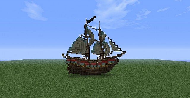 The Revenge! Stede Bonnet's ship! Minecraft Map